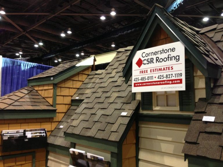 Cornerstone Roofing at the Seattle Home Show - Cornerstone Roofing, Inc.